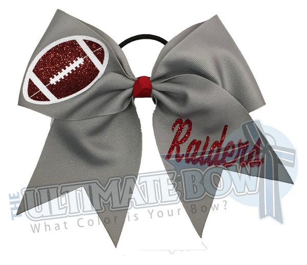 Let's Go Team - Football Cheer Bow | Shop Custom Cheer Bows